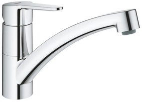 Dřezová baterie Grohe BauEco s otočným ramínkem chrom 31680000