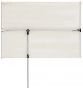 Naklápěcí slunečník Doppler ACTIVE Balkónová clona 180 x 130 cm - přírodní (slonovinová kost)