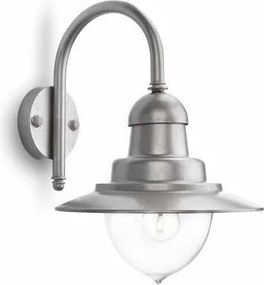PH 01652/52/PN Raindrop SVÍTIDLO VENKOVNÍ NÁSTĚNNÉ E27 max. 60W, IP44, hliník - PHILIPS (915005693501)
