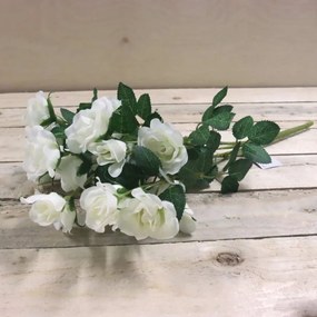 Kytice růže bílá 371256-01 - 24 x 38 cm