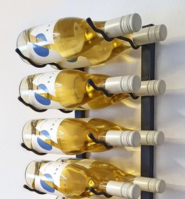 Tritreg Nástěnný držák na víno Triwire 400/2
