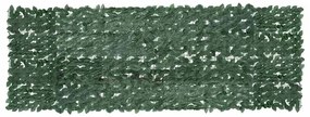 Balkónová zástěna s tmavě zelenými listy 300 x 100 cm 315487
