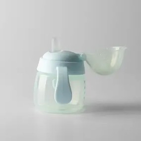 Tommee Tippee Transition netekoucí hrneček s hubičkou 150 ml 4m+ modrá