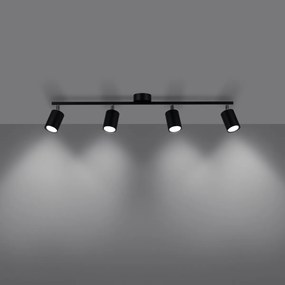 Sollux Lighting Stropní svítidlo LEMMI 4L černé