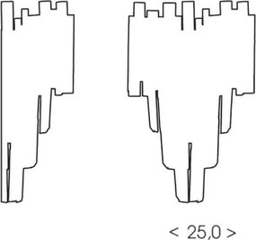 BRILAGI - Nástěnné svítidlo VERVE 2xE14/40W/230V černá