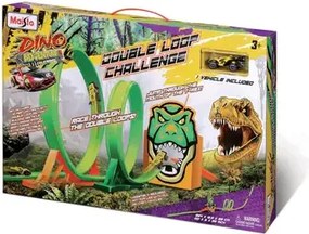 Maisto - Cyber Racers set,  FM100 Dino Adventure Double Loop Challenge