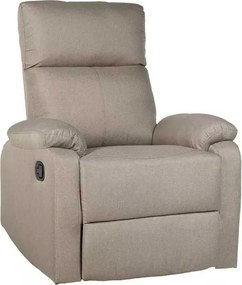 LuxuryForm DESIGN Televizní křeslo CARLOS s polohováním - béžové