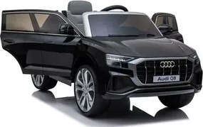 Eljet Dětské elektrické auto Audi Q8 černá / 2x35 W / Rychlost: 3-7 km