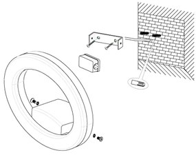 Eglo 96274 - LED venkovní nástěnné svítidlo EMOLLIO LED/10W/230V IP44