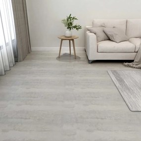 vidaXL Samolepicí podlahové desky 55 ks PVC 5,11 m² [144872] Barva: Betonová šedá