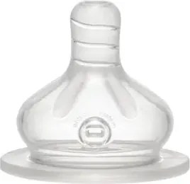 NIP Láhev kojenecká sklo široká silikon-S 120ml 0m+