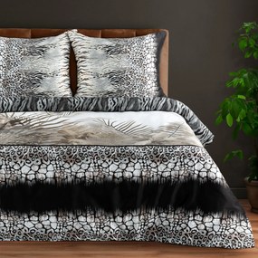 MAKOSATENOVÉ POVLEČENÍ EVA17 200X220 CM, 2 KS 70X80 CM VZOROVANÉ