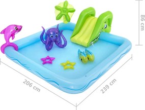 Bestway Hrací centrum Fantastic Aquarium 239 x 206 x 86 cm