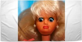 Sablio Ručník WTF Barbie - Meme Barbie - 50x100 cm