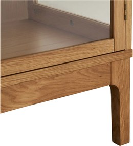 House Nordic Prosklený kabinet ZAMORA 180x90cm dub 3001502