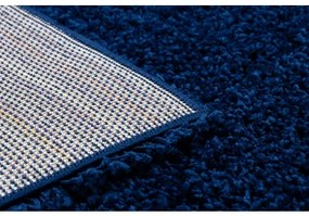 Dywany Luszczow Kusový koberec, běhoun SOFFI shaggy 5 cm tmavě modrý Rozměr koberce: 60 x 200 cm