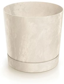 PRO Květináč TUBO P BETON EFFECT 10,8cm pískový