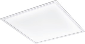 XXXLutz STROPNÍ LED SVÍTIDLO, 59,5/59,5/5 cm Eglo - Stropní svítidla - 003348229301