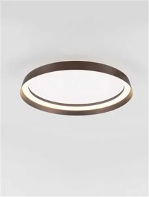 LED stmívatelné kávové moderní stropní svítidlo Ormi