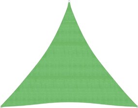 vidaXL Stínící plachta 160 g/m² 4,5 x 4,5 x 4,5 m HDPE [311150] Barva: světle zelená
