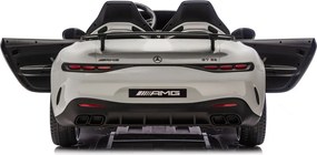 LEAN CARS Elektrické autíčko Mercedes GT63 AMG DK-GT63 24V LCD lakované světle šedé