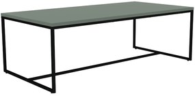 OnaDnes -20% Matně zelený lakovaný konferenční stolek Tenzo Lipp 120 x 60 cm