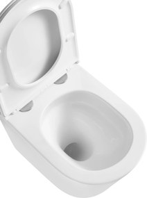 Závěsný set GEBERIT Duofix Basic+ WC LENA Rimless 48 x 36 cm + tlačítko + sedátko, bílá, 3322XX00+39040100