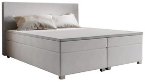 Manželská postel Boxspring 140 cm Simon Comfort (béžová) (s matrací). 1056316