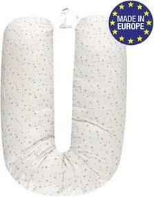 Bomimi ADOS kojící polštář 150x30, HVĚZDIČKY bílá/šedá