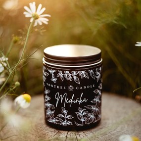 100% přírodní sójová svíčka s esenciálním olejem Meduňka | VonTree Candle | 180 ml