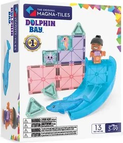 MAGNA-TILES® Magnetická stavebnice Dolphin Bay / 13 dílků