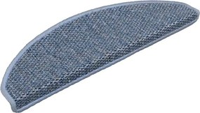 Samolepicí rohože na schody Sisal-Look 30 ks 65x21x4 cm Modrá 3365874