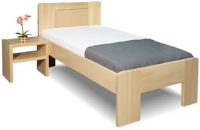 Zvýšená postel z masivu Dan, 80x200, 90x200, masiv buk