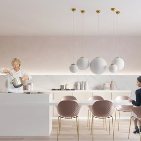 Sollux Lighting Závěsné svítidlo UGO 30 zlaté