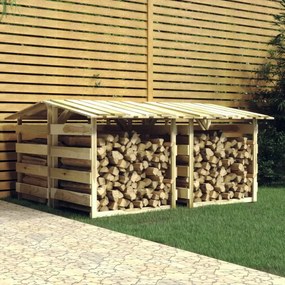 Pergoly se střechou 4 ks 100x90x100 cm impregnovaná borovice 3096646