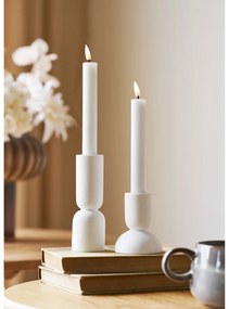 House Nordic Set dvou svícnů CANDLE HOLDER bílý