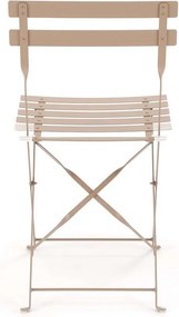 Zahradní balkonový set Perivoli - 2 židle, béžová