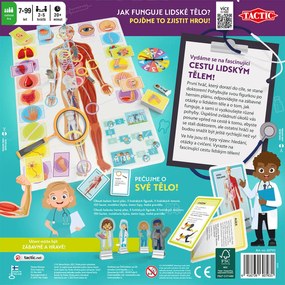 ASMODEE Hra Pojďme se učit: Naše úžasné tělo *SPOLEČENSKÉ HRY* tg60793