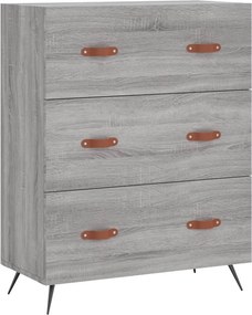 Skříň highboard šedá sonoma 69,5 x 34 x 180 cm kompozitní dřevo 3195825