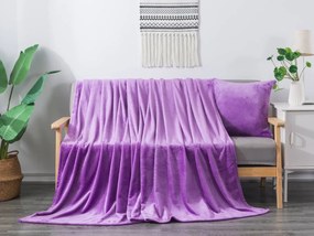 XPOSE® Mikroplyšová deka Exclusive - levandulová 200x230 cm