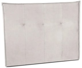 Krémové čelo postele 140x120 cm Monica – Milo Casa