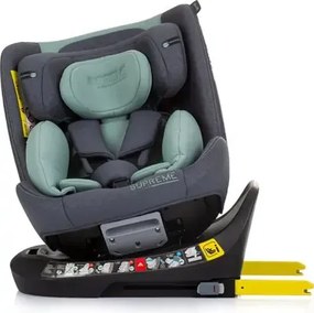 CHIPOLINO Supreme i-Size 40-150cm Isofix 360 Pastel Green / autosedačk