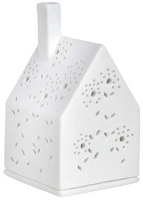 räder Porcelánový svícen House Flower Meadow, bílá barva, porcelán