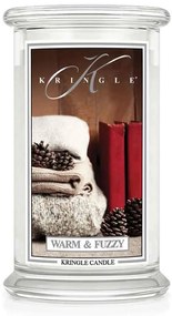 Kringle Candle svíčka Warm & Fuzzy (sójový vosk), 623 g