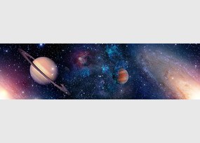 Samolepící bordura na zeď Vesmír | 5 m x 13.8 cm | DWB8218
