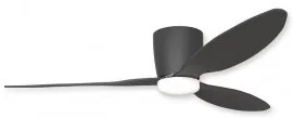 Stropní ventilátor Veneti CCT černé/Bk s LED stmívatelný