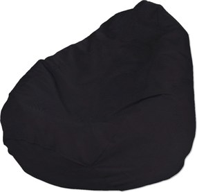 Náhradní potah na sedací vak barva černá látka pletený vzor