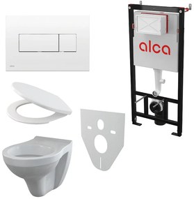 Set 5v1 pro závěsné WC Alca Sádromodul AM101/1120 WC Aura