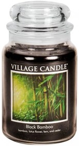 Village Candle Vonná svíčka Bambus - Black Bamboo, 602 g