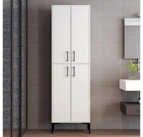Designová víceúčelová skříň Zaidin 200 cm bílá